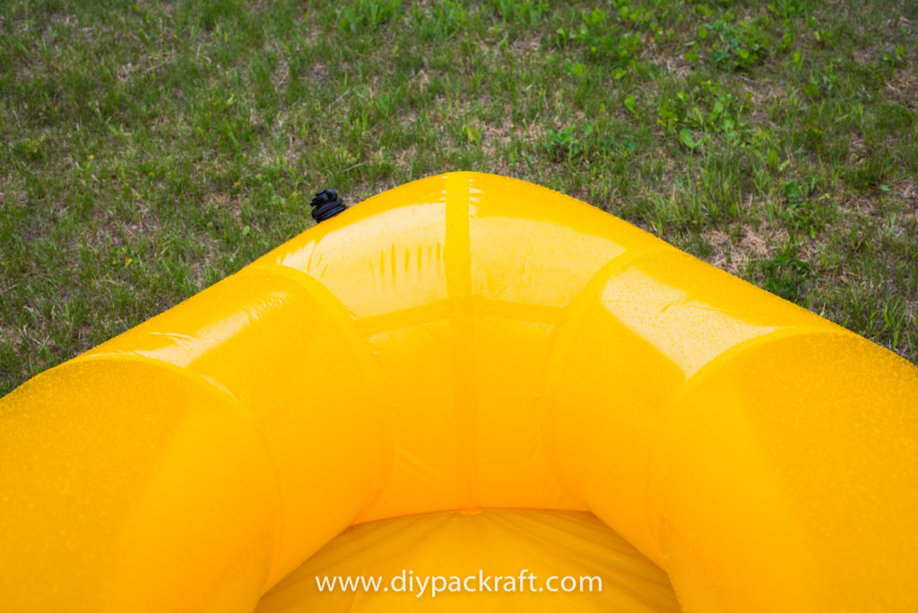Yellow Packraft Finished! - DIY Packraft