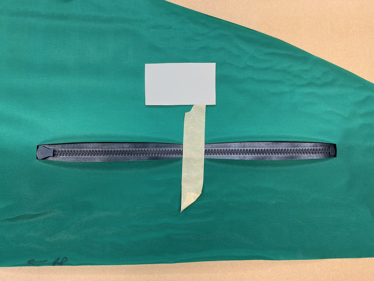 Install an Airtight Zipper - DIY Packraft