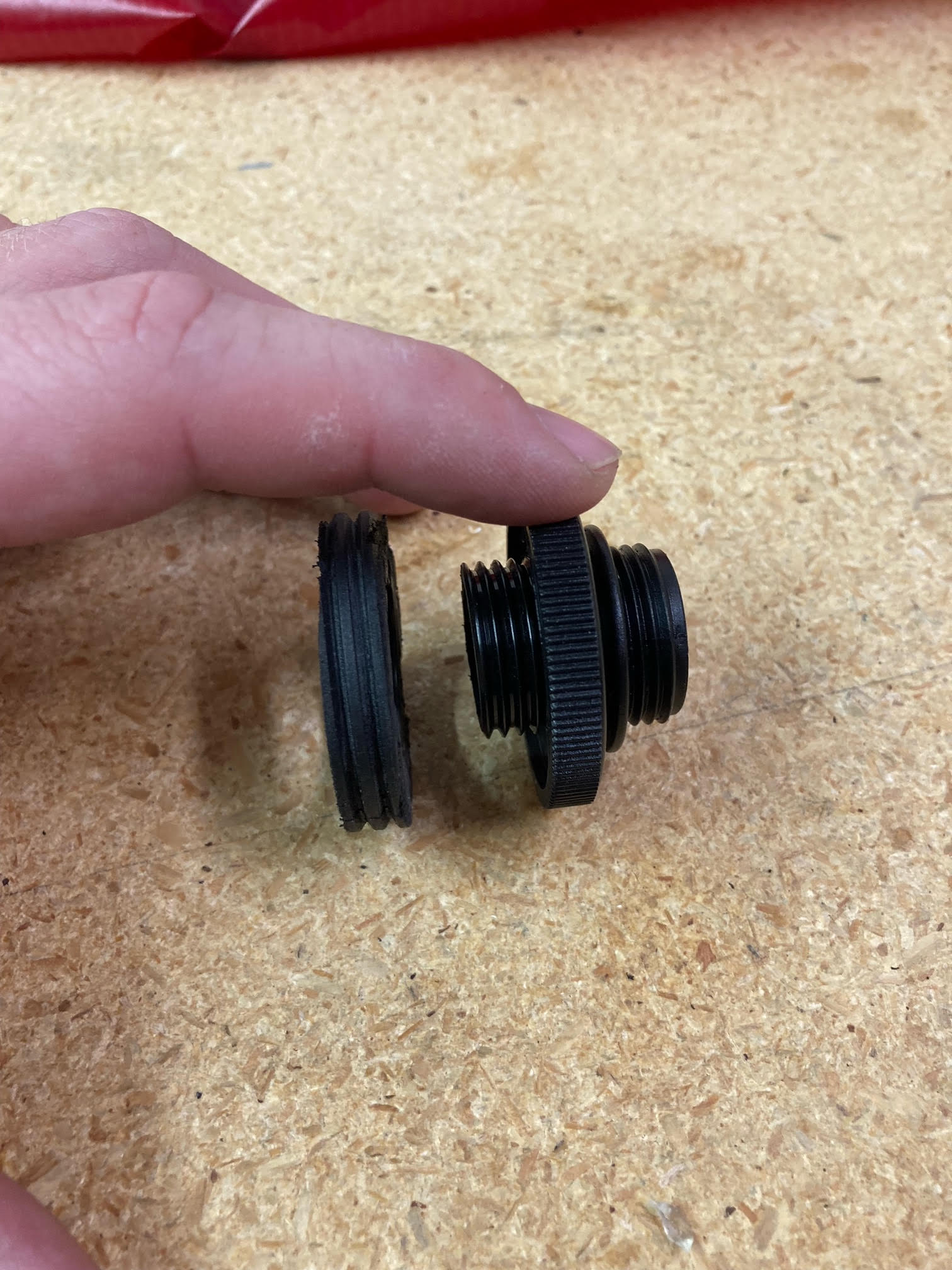 Inflation Bag Boston Valve Adapter - DIY Packraft