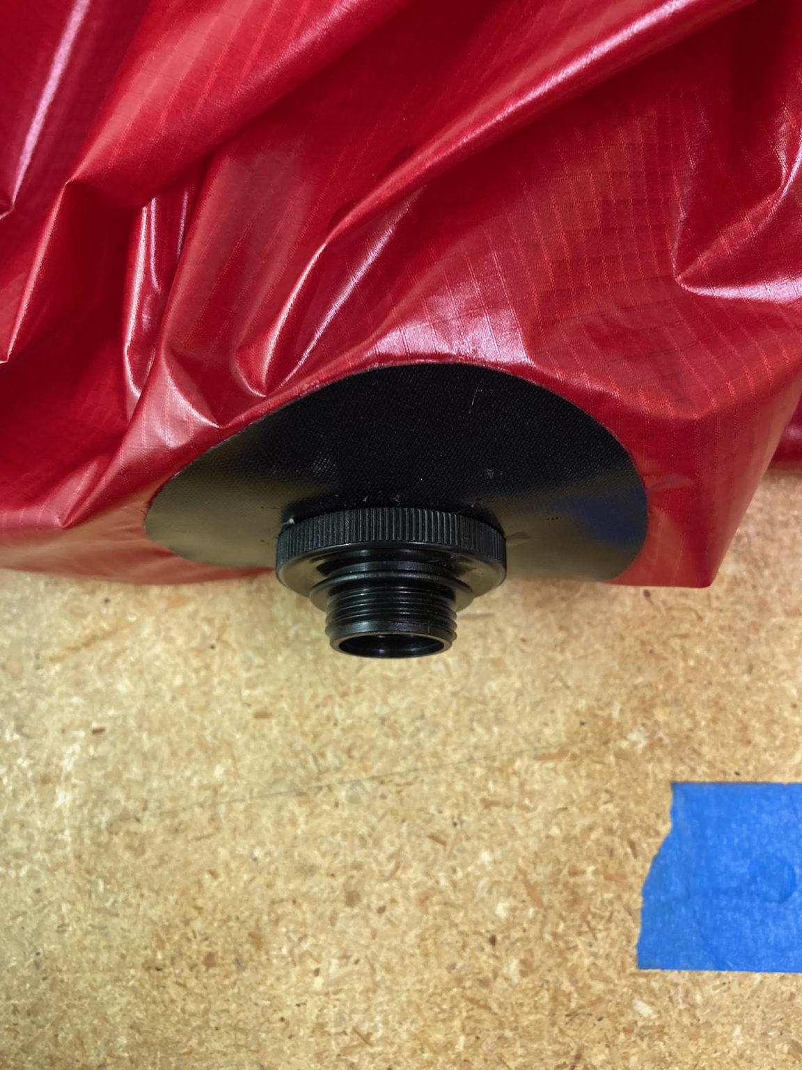 Inflation Bag Boston Valve Adapter - DIY Packraft